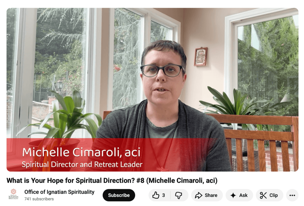 S. Michelle shares Hopes for Ignatian Spiritual Direction - Handmaids ...